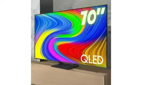 Oferta: Samsung Smart TV 70" QLED 4K Q65D 2024 Modo Game Tela sem ...
